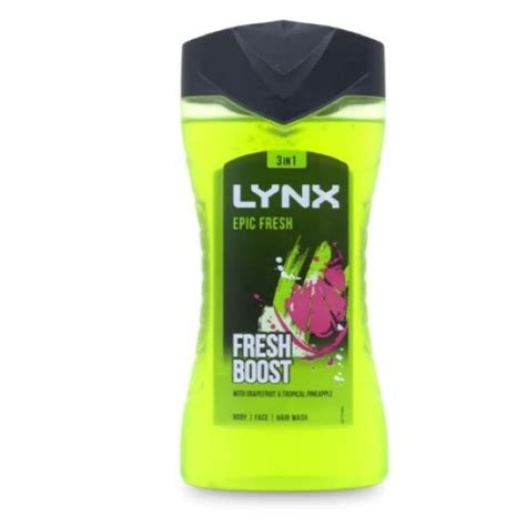 Buy Lynx Shower Gel Epic Fresh 225ml Chemist Direct