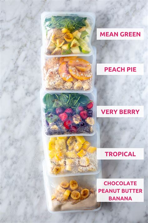 5 Best Make Ahead Smoothie Packs The Girl On Bloor