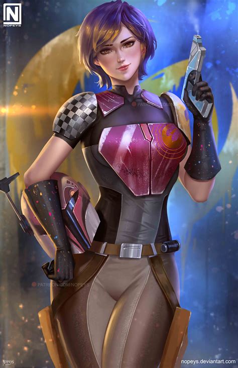 Sabine Wren Star Wars And 1 More Drawn By Nopeys Danbooru
