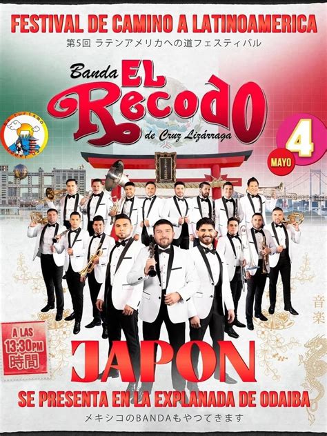 Orgullo sinaloense Banda El Recodo de Cruz Lizárraga se presentará en Japón Infobae