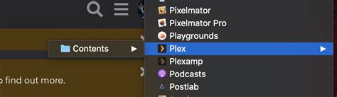 Plex Updater Updated App Showing Contents Folder Desktop Players