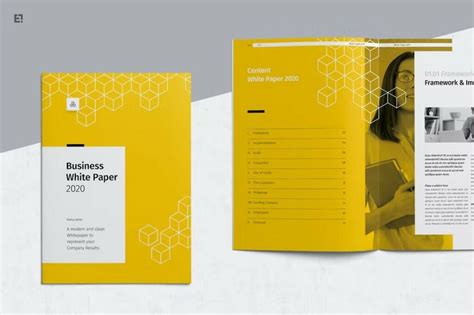 30 Best White Paper Templates For Word InDesign Design Shack