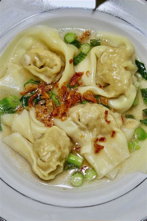 Easy Wonton Soup Recipe Keep Up Cooking