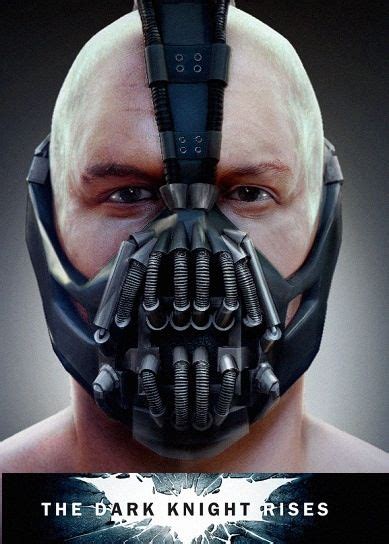 Tom Hardy As Bane Bane Face Bane Mask Drawing Batman Arkham Knight Face