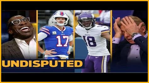 Undisputed Skip And Shannon Shocked Minnesota Vikings Defeat Buffalo