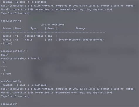 Postgres Fdw Core Pull Request Opengauss Opengauss