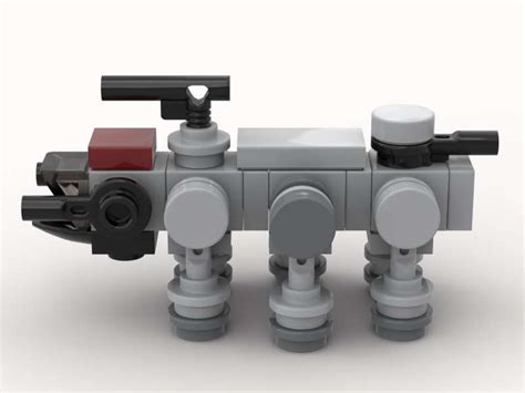 Lego Moc Micro At Te By Meregt Rebrickable Build With Lego
