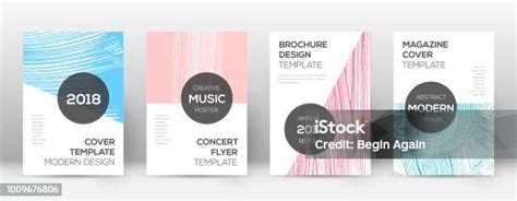 커버 페이지 디자인 서식 파일 현대 소책자 레이아웃입니다 멋진 유행 추상 커버 페이지입니다 핑크와 블루 G 공란에 대한 스톡 벡터 아트 및 기타 이미지 Istock