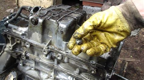 How to replace GM Ecotec engine oil sump - YouTube