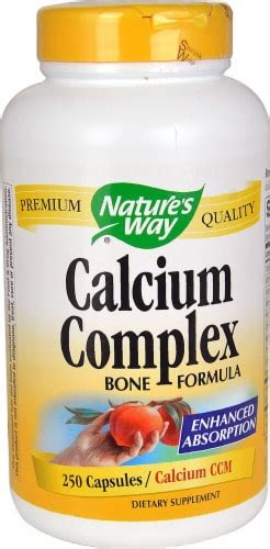 Nature's Way Calcium Complex Bone Formula, 250 Capsules - Kroger