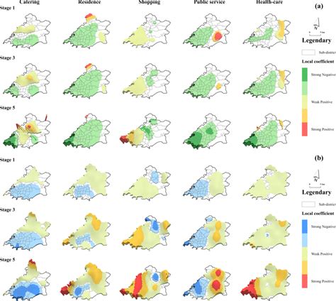 Estimation Results For The Gtwr Coefficients Of Fd A And Fa B In Download Scientific