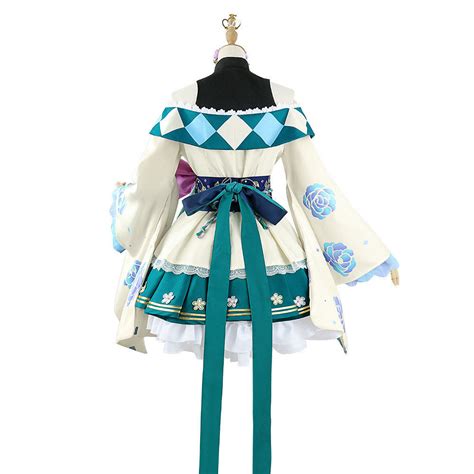 Virtual Youtuber Nijisanji Lazulight January 2022 Finana Ryugu Cosplay