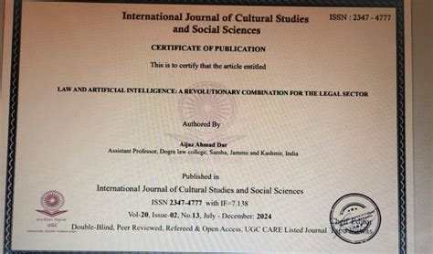 Aijaz Dar On Linkedin Law Artificialintelligence