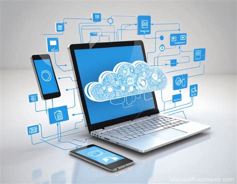 Data Integration Concept Diagram Stable Diffusion Online