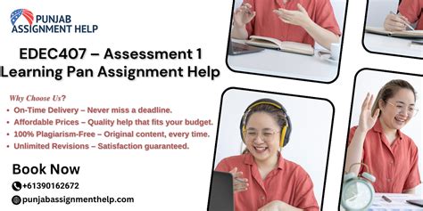 edec407 — assessment 1 learning pan assignment help by