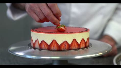 Tarta Fraisier Diploma De Pastelería Le Cordon Bleu Madrid Cordon