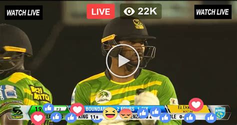 CPL T20 Eliminator Live JT Vs SLK Live Streaming Free Star Sports