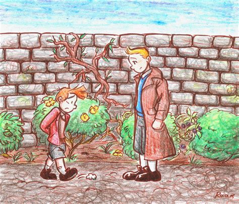 Spirou Meeting Tintin By Raax Theicewarrior On Deviantart