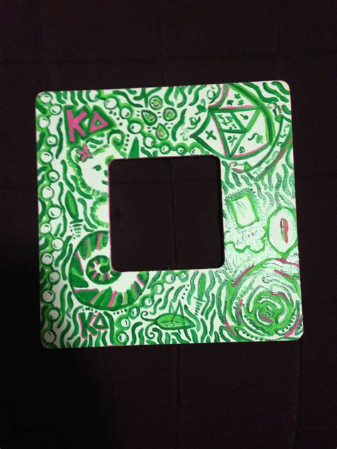 Kd Lilly Print Picture Frame Home Decor