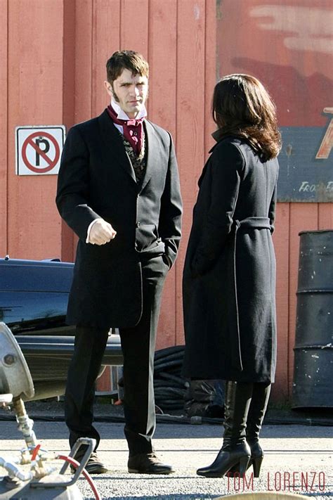Sam Witwer As Dr Jekyll Maybe On The Set Of Once Upon A Time Tom
