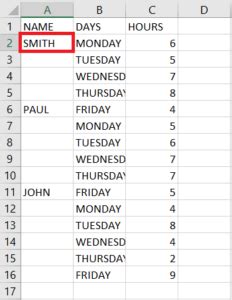 How To Fill In Blanks In Excel With The Cell Above SpreadCheaters