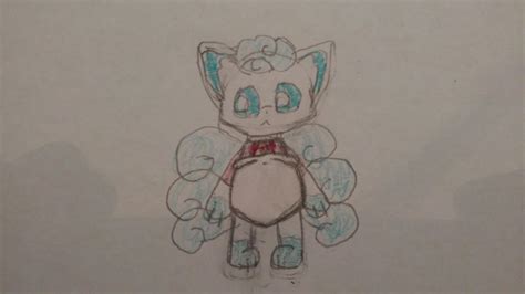 Snowy The Alolan Vulpix By Holyknight750 On Deviantart