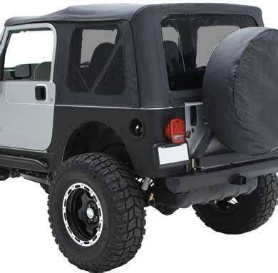 Smittybilt Replacement Soft Top With Upper Door Skins Tinted Windows