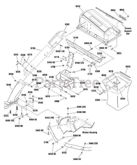 Simplicity 1695169 01 Simplicity Clean Sweep Triple Grass Catcher Triple Catcher Assembly