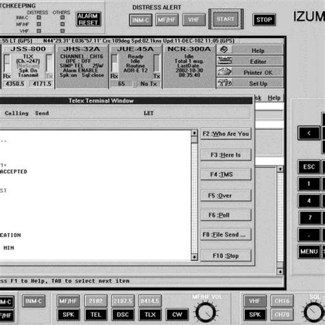 Icrs Izumi 900a Control Display Example Of Ics On The Base Of Lwe Is
