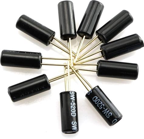 10pcs Sw 520d Metal Ball Switch Angle Tilt Vibration Shaking Switch For