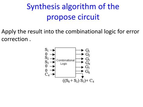 Ppt Design Of A Reversible Binary Coded Decimal Adder By Using