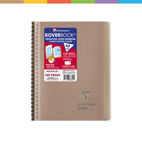 Clairefontaine Cahier Bloc Notes Koverbook A5 Artofit