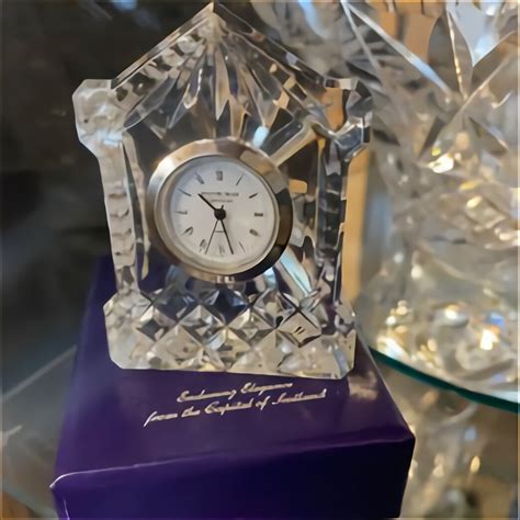 Edinburgh Crystal Clock For Sale In Uk 61 Used Edinburgh Crystal Clocks