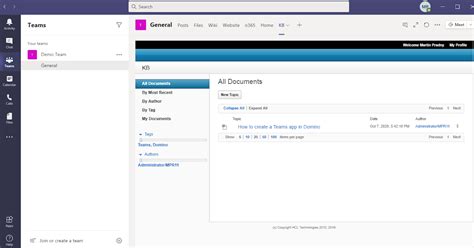 Hcl Domino Sso With Microsoft Teams