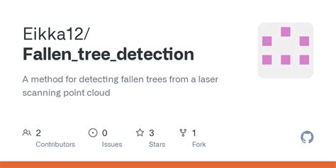 Github Eikka12fallentreedetection A Method For Detecting Fallen