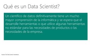 Conociendo Qué Es Un Data Scientist Pptx