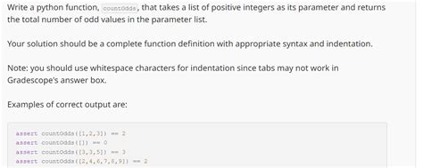 Solved Write A Python Function That Takes A List Of