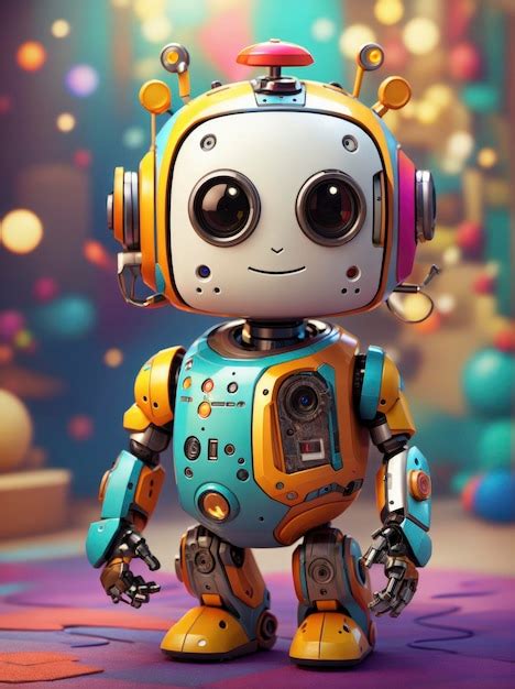 Premium Ai Image Exploring An Rc Cute Robot Fantasy