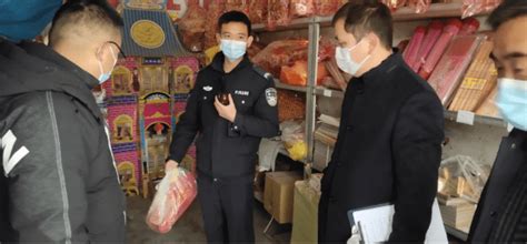 平舆县郭楼镇开展烟花爆竹禁放暨消防安全专项检查经营工作进行