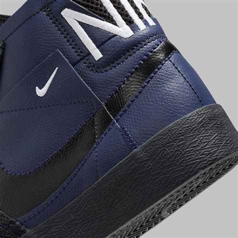 Nike Sb Blazer Mid Blacknavy Fd5113 400 Release Sneaker News