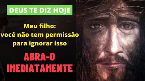 VocÊ É AbenÇoado Mas É Importante Saber Isso A Mensagem De Deus Para