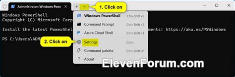 Add Or Remove Shield Icon On Title Bar Of Windows Terminal In Windows