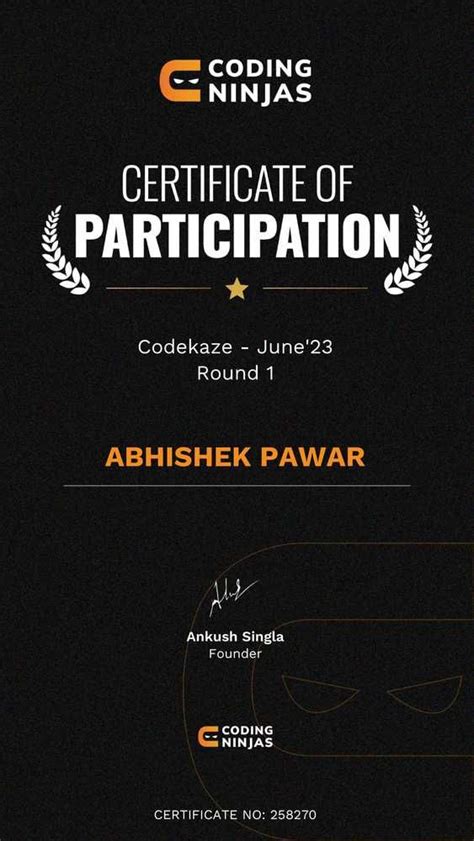 Abhishek Pawar On Linkedin Codingninjas Codekaze23 Codingninjas
