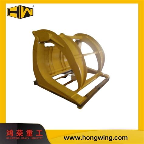 Hongwing Wheel Loader 5t Wooden Clamping Grabging Log Grappler Wooden