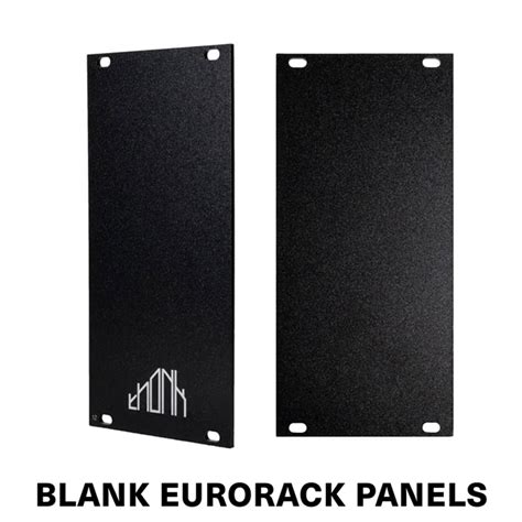 Aluminium Blank Panels Black Thonk Diy Synthesizer Kits And Components