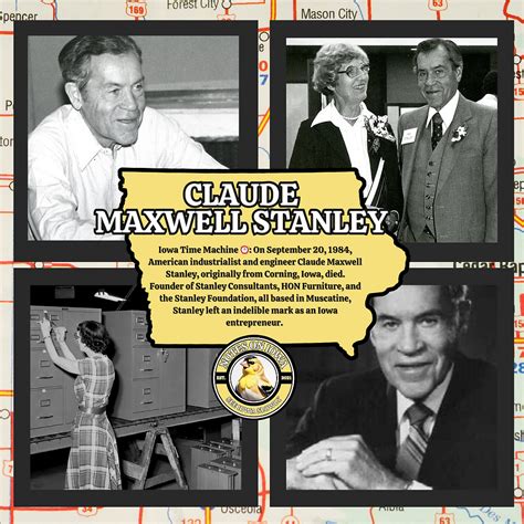 Claude Maxwell Stanley Iowa Time Machine September 20