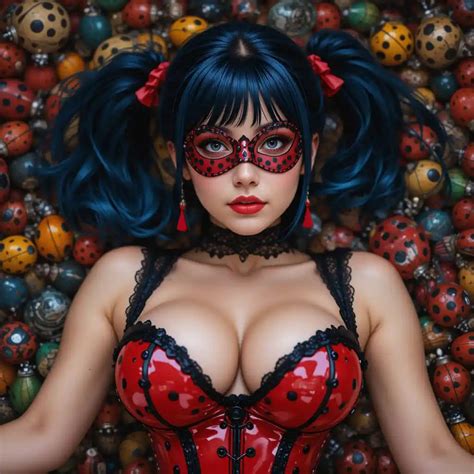 Victorian Latex Miraculous Ladybug In A Corset By Aimeemorgan On Deviantart