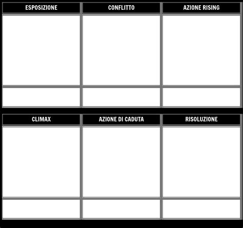 Diagramma Modello Di Trama Storyboard By It Examples