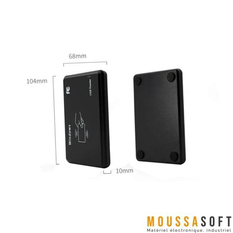 Lecteur RFID USB 125KHz Et 13Mhz Maroc Moussasoft
