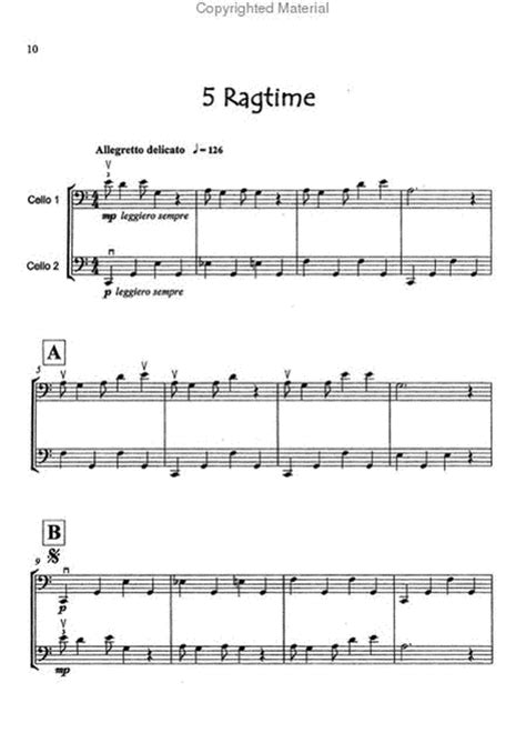 Dance Duets Cello Duo By Mary Cohen String Duet Sheet Music
